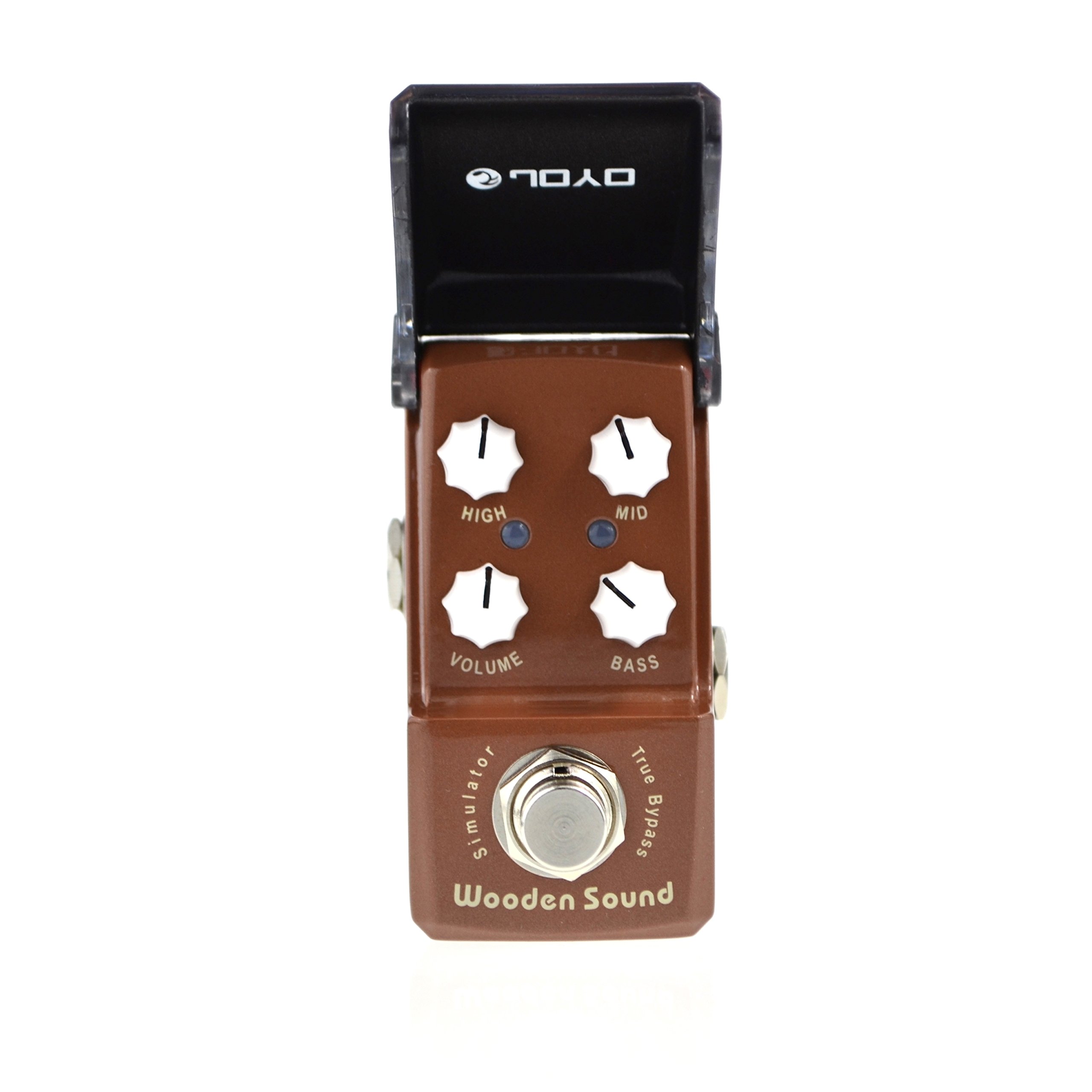 JOYO JF-323 Wooden Sound Acoustic Simulator Electric Guitar Single Effect