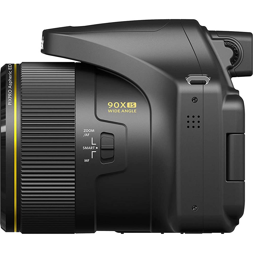 Kodak PIXPRO Astro Zoom AZ901-BK 20MP Digital Camera, 90X Optical Zoom, 3" LCD Black Bundle with Lexar Professional 633x 32GB SDHC Memory Card and Deco Gear Camera Bag (Small) with Accessory Kit