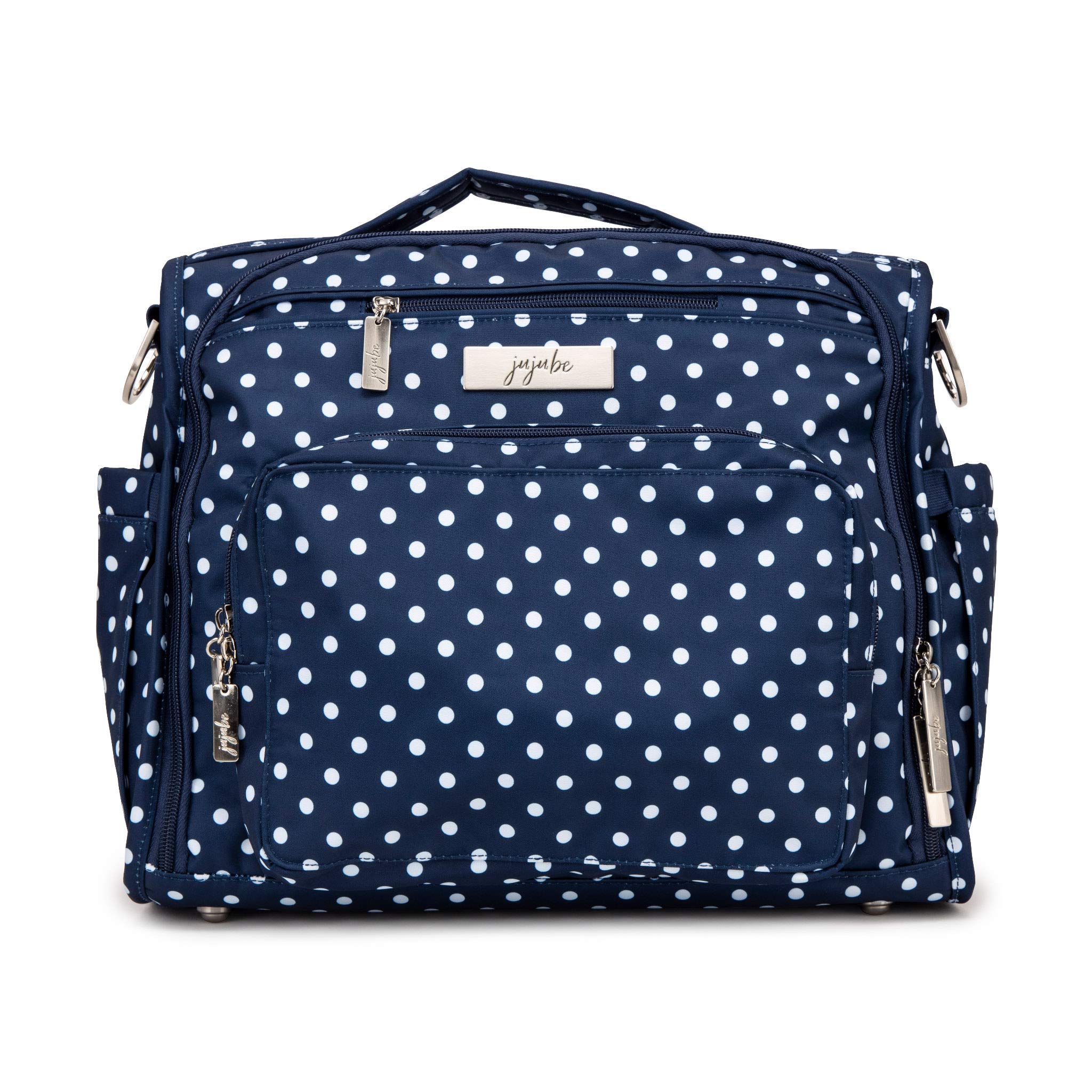 JuJuBe BFF Convertible Large Unisex Diaper Bag Backpack for Travel with Memory Foam Changing Pad, Machine Washable