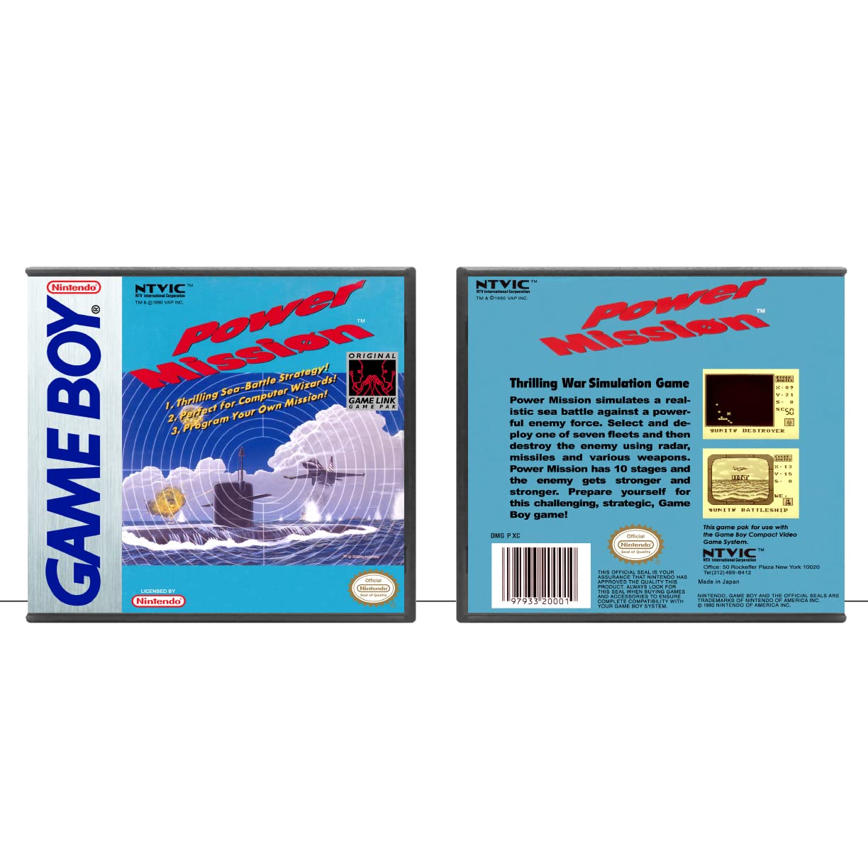 Power Mission | (GB) Game Boy - Game Case Only - No Game