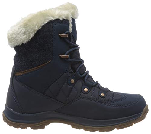 Jack Wolfskin Women's Aspen Texapore Mid W Hiking Boot, Dark Blue/Blue, 10