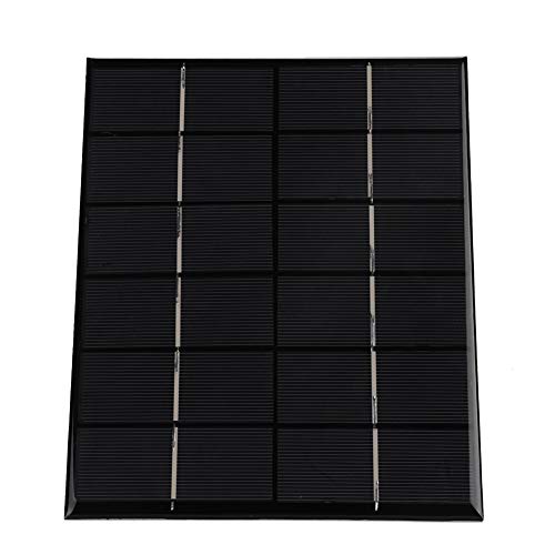 Solar Panel Powered Fan, 2.5w/5W USB Solar Powered Fan Mini Solar Ventilator, Portable Fan for Cooling Ventilation, Outdoor Home Travelling Greenhouse Pet Chicken House Car Ventilation System, 8 Inch