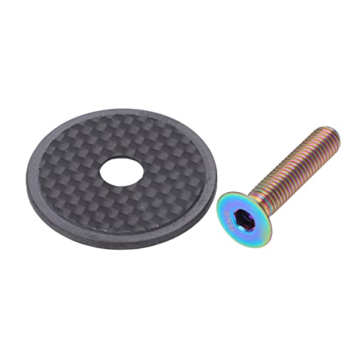 Pinsofy Headset Top Protection Multifunctional Carbon High Strength Titanium Alloy Stem for Road Bike