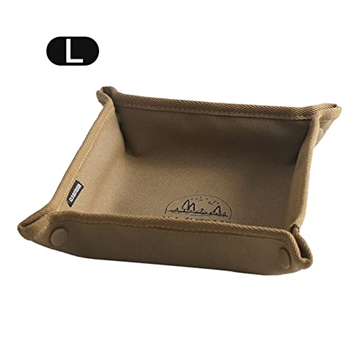 LONGSHENGDA 600D Oxford Cloth Storage Box Portable Camping Travel Hall Desktop Jewelry Sundries Makeup Lipstick Organizer Tray