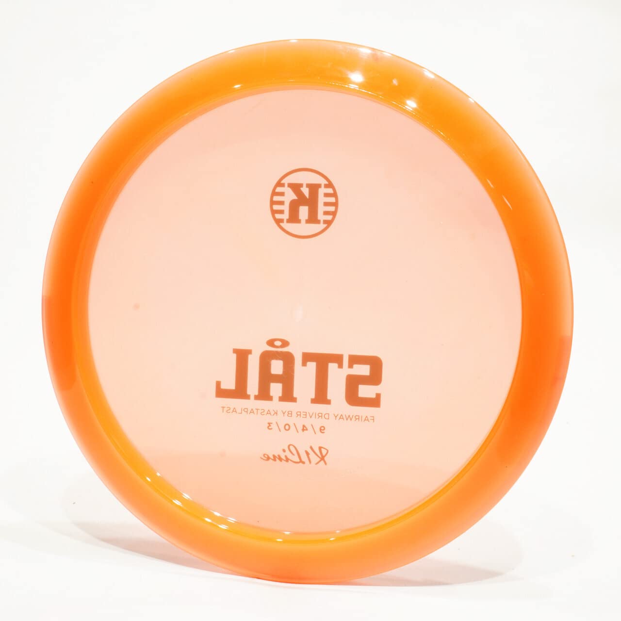 Kastaplast Stal (K1) Driver Golf Disc, Pick Weight/Color [Stamp & Exact Color May Vary] Orange 175-176 Grams