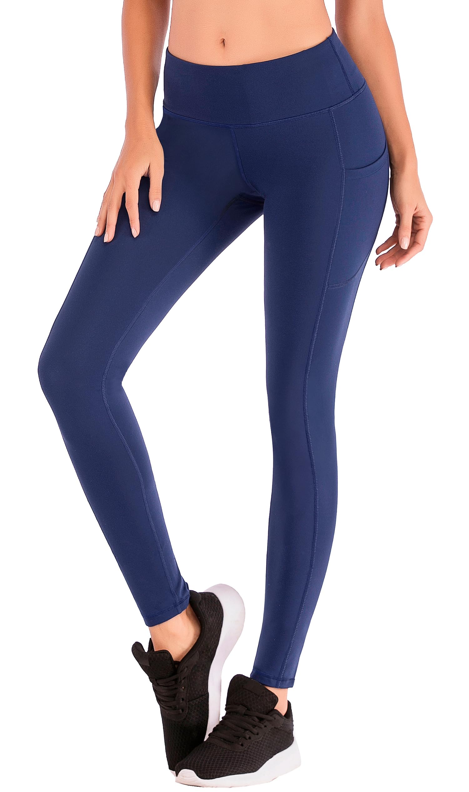 IUGA Yoga Pants Women High Waisted Leggings with Pockets for Women Tummy Control Compression Workout Leggings for Women