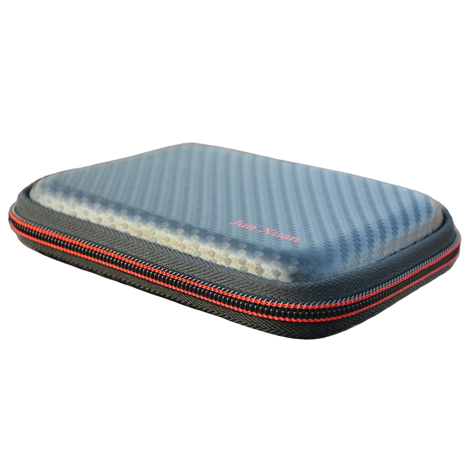 Jun Xuan Premium Game Card Case for Nintendo Switch Games, Switch Game Storage Holder or PS Vita or SD Memory Card Case, Black/ Blue
