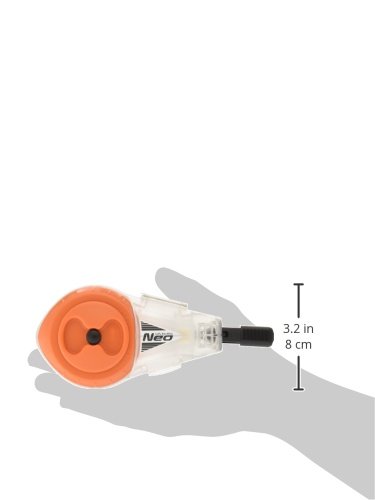 Shinwa Sokutei 77963 Neo Handy Chalk Line, Automatic Winding, Fine Thread, Valencia Orange