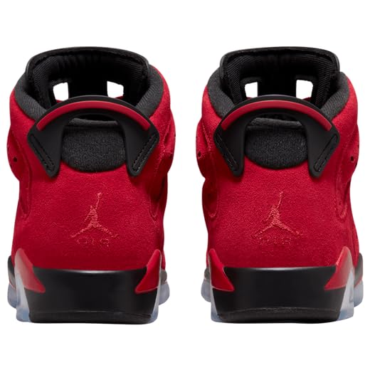Youth Air Jordan 6 Retro GS 384665 600 Toro Bravo Varsity Red/Black - Size 4.5y