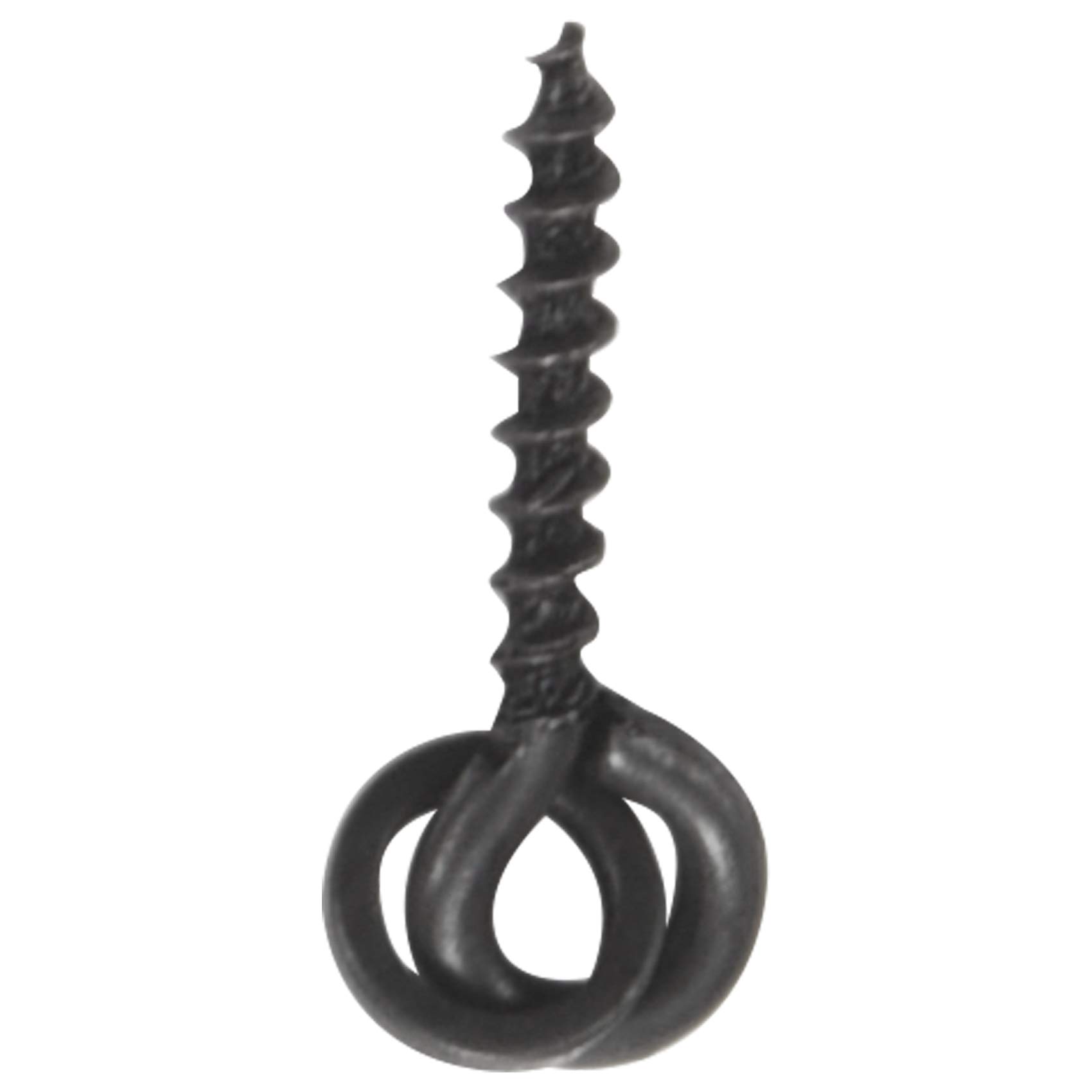 Misaso 50pcs Fishing Boilie Screw with Solid Ring Bait Tool Chod Rigs Fishing Hair Tackle Accessory