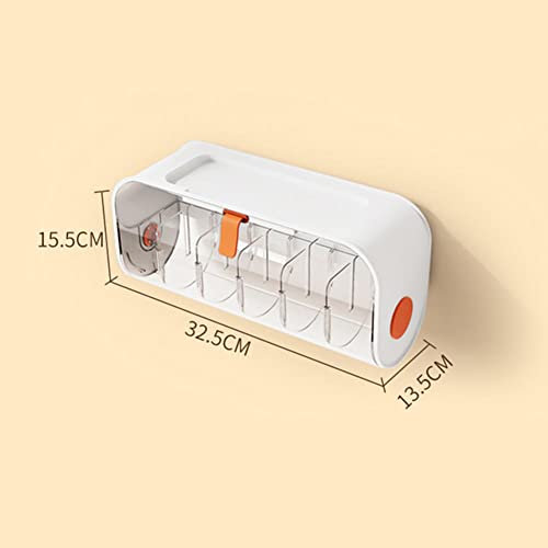 Wall-mounted underwear storage box drawer dorm wardrobe panties socks bra finishing storage artifact three-in-one wall mounted underwear storage wall mounted underwear socks storage box Plastic
