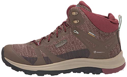 KEEN Womens Terradora 2 Waterproof Mid Height Hiking Boot, Canteen/Andorra, 9.5 US