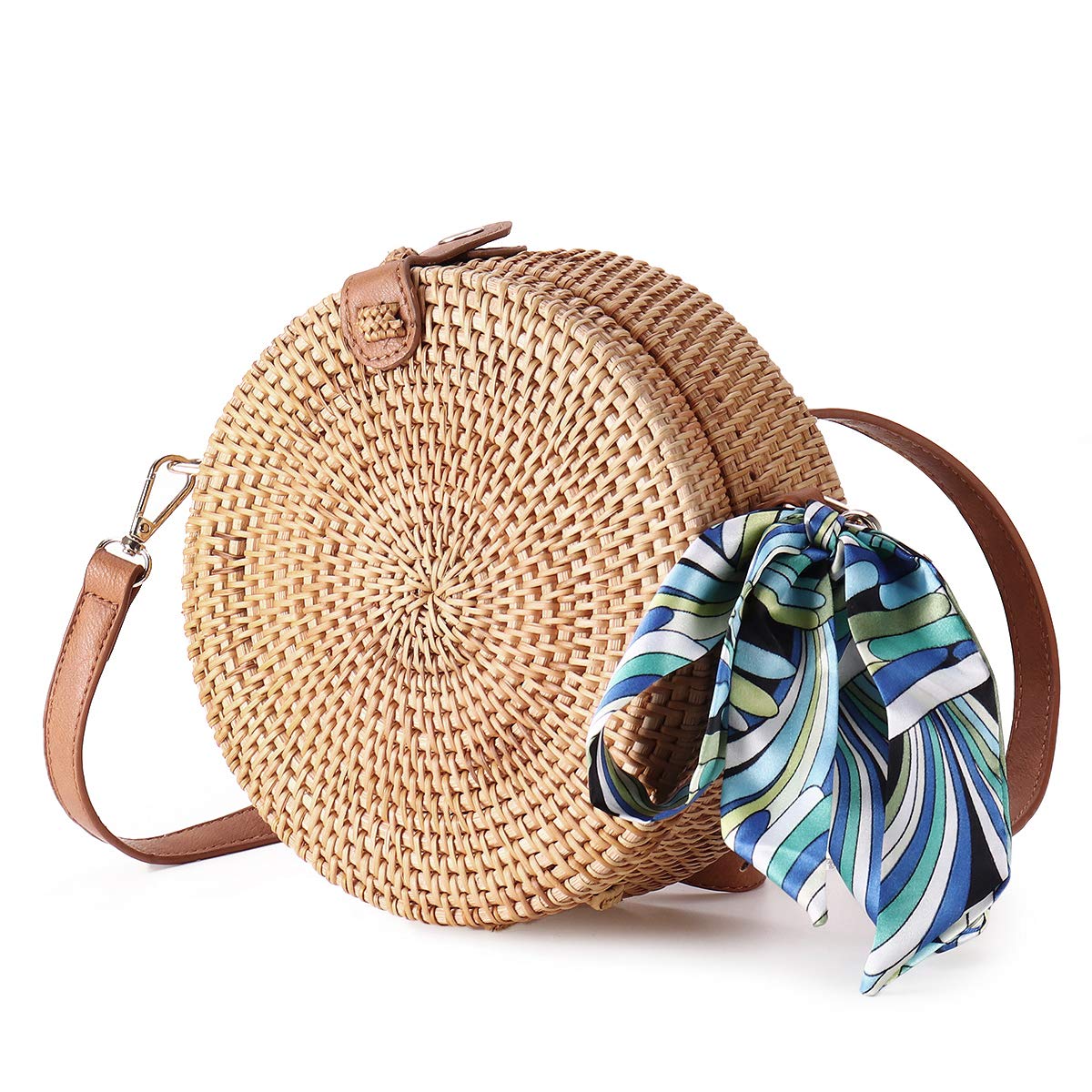 Kadell Straw Shoulder Bag, Women Straw Envelope Clutch Purse, Chic Handmade Straw Crossbody Bag, for Summer Beach