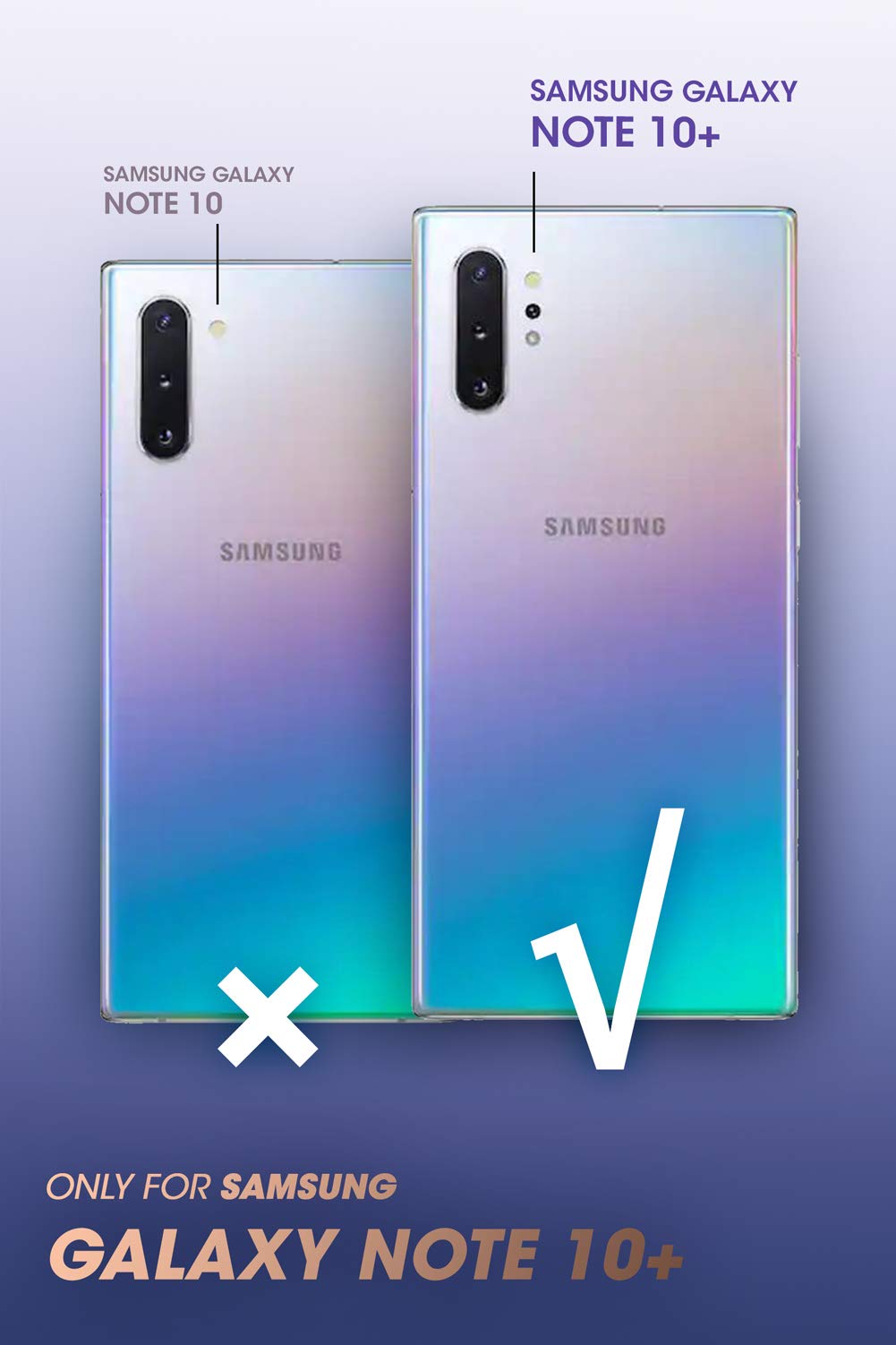 i-Blason Cosmo Series Case for Galaxy Note 10 Plus/Note 10 Plus 5G 2019 Release, Marble
