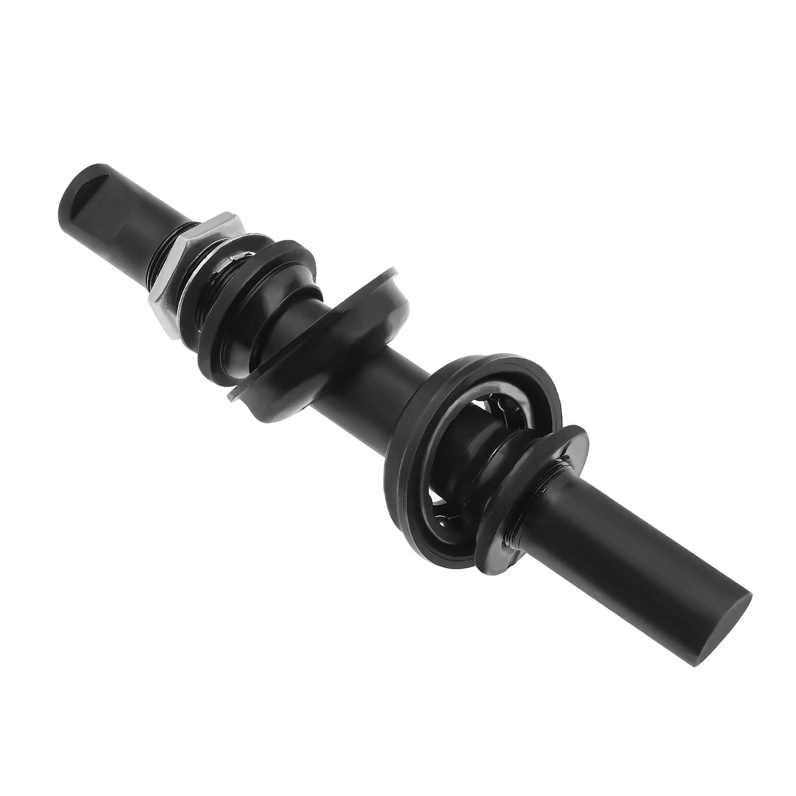 Micro Traders Bottom Bracket Set Mountain Bike Road Bike 148mm Length 15.8 Diameter Bottom Bracket Set with Bottom Bracket Cup Ball Bearing