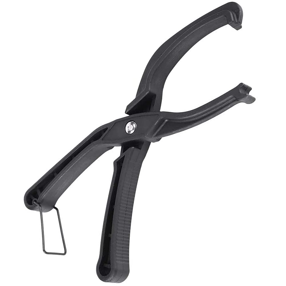 MMOBIEL Bicycle Tire Pliers Changing Tool Removal Clamp Tire Changer for Easily Changing Any Bike Tire - Black