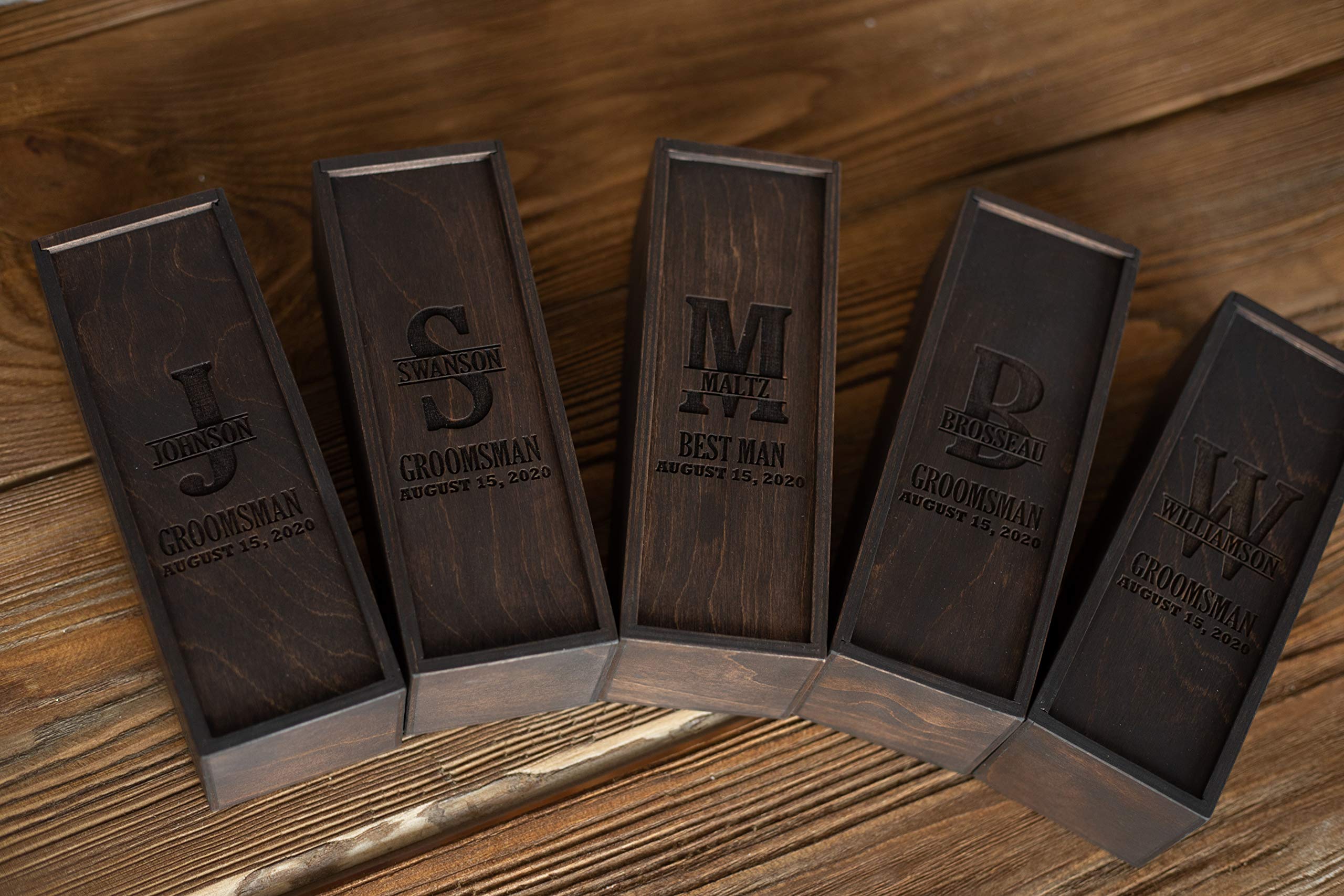Personalizable Groomsmen Gift Box, Groomsmen Proposal, Best Man Proposal, Father of Bride Gift, Cigar Gift Box, Father of Groom Gift, Keepsake box
