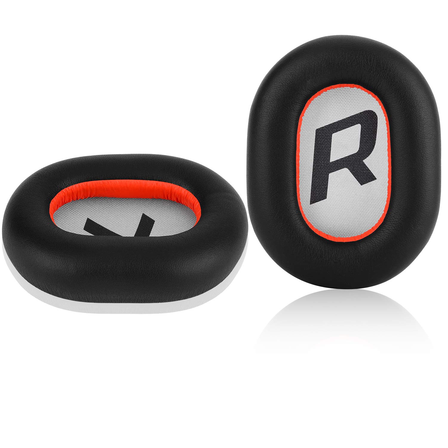 Jarmor BackBeat Pro 2 Earpads, Replacement Protein Leather & Memory Foam Ear Cushion Pad Cover for Plantronics BackBeat Pro 2 Wireless Noise Cancelling Headphones - Black