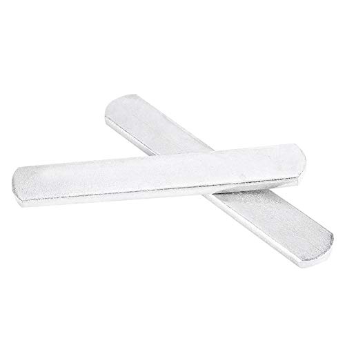 Plated Steel Plates Leg Shin Guards Leg Weight Adjustment 2pcs (15cm)
