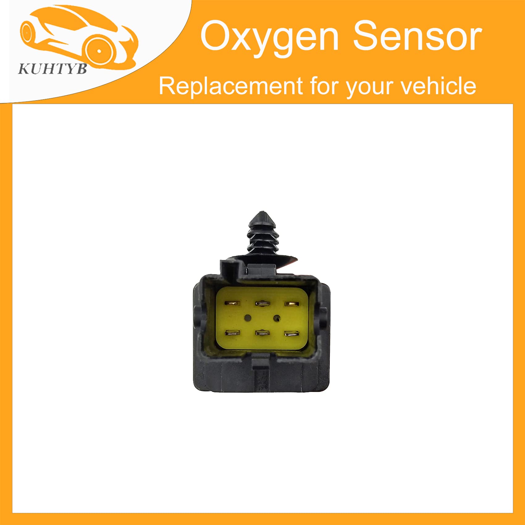KUHTYB Oxygen Sensor 234-5060 234-4835 O2 Sensor Upstream Downstream Compatible with NISSAN ARMADA 2006-2005 5.6L, PATHFINDER 2004 5.6L, TITAN 2006-2004 5.6L Replacement for SG1570 SG1659 (4PCS)