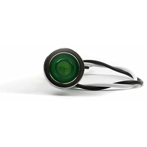 XAUJGRA Green LED Indicator Light KICSWIND5GN Muscle hot Rod Truck
