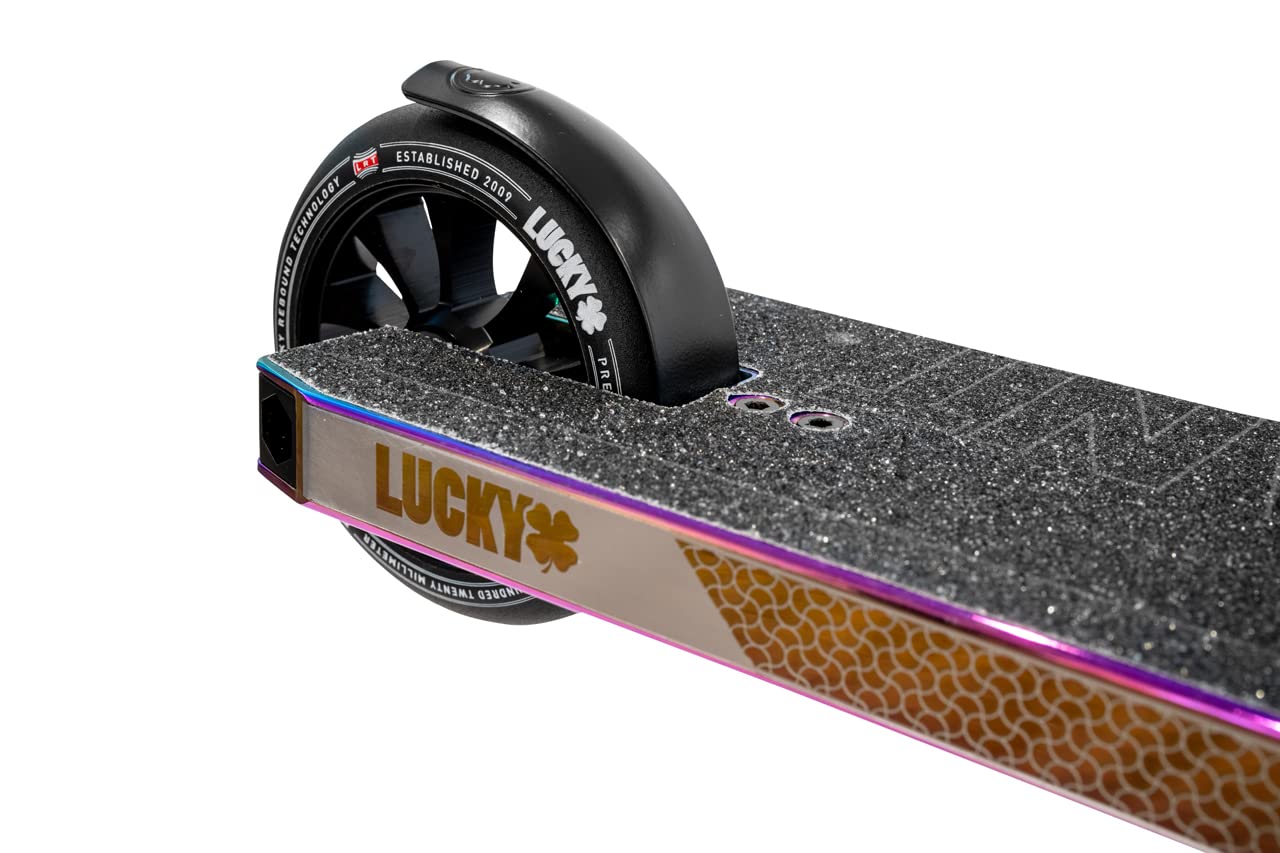 Lucky Covenant Complete Pro Scooter - Trick Scooter for Intermediate to Advanced Riders, Emerald