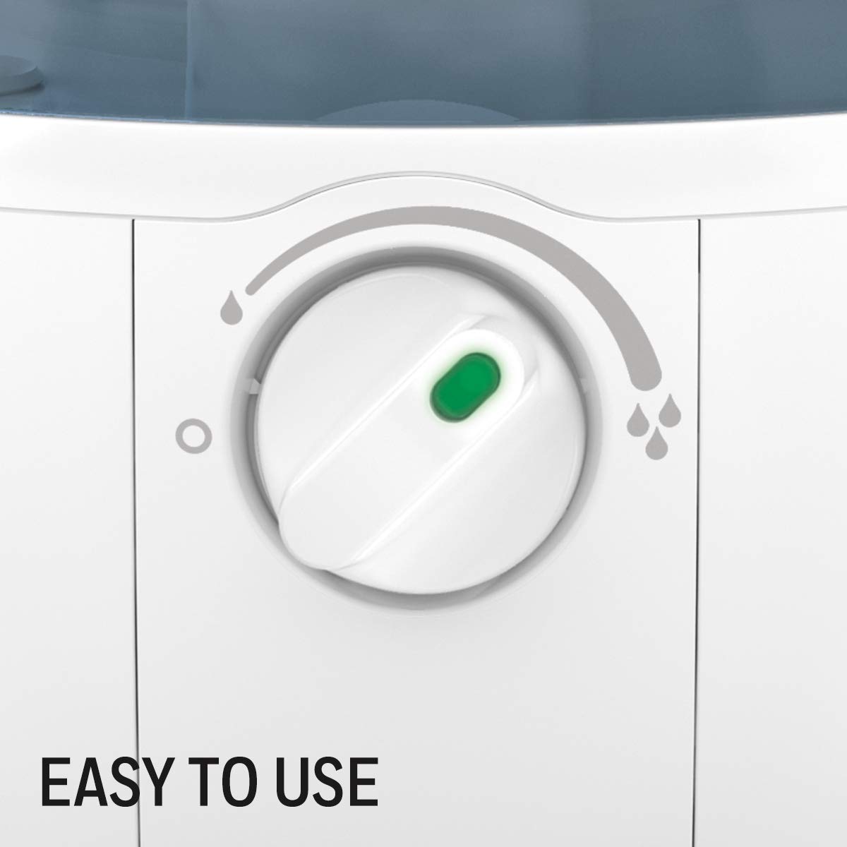 Honeywell HUL535W Filter-Free Cool Mist Humidifier, White β Cool Mist Humidifier for Bedroom, Home or Office