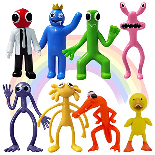 VICTORA Rainbow Friends Toys 4.5 Inches Action Figures Toys, Birthday Gifts for Kids Toy Set For Gaming