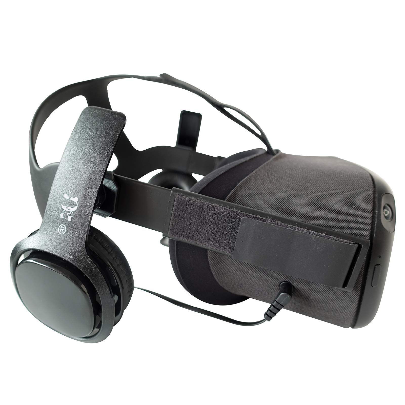 LICHIFIT Earphone Replacement for Oculus Quest VR Headset VR Game Enclosed Wired Headphone