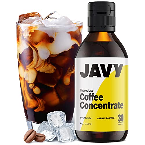 Javy Coffee Concentrate - Cold Brew Coffee, Perfect for Instant Iced Coffee, Cold Brewed Coffee and Hot Coffee, 35 Servings