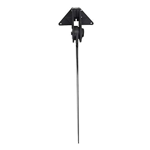 Kayak Canoe Rudder Foot Direction Control Tackle Kits Angling Boat Watercraft Recreation Water Sports Plastic Black