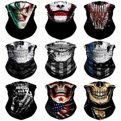 JOEYOUNG Headwear, Bandana, Neck Gaiter Head Wrap Headband Balaclava Magic Scarf