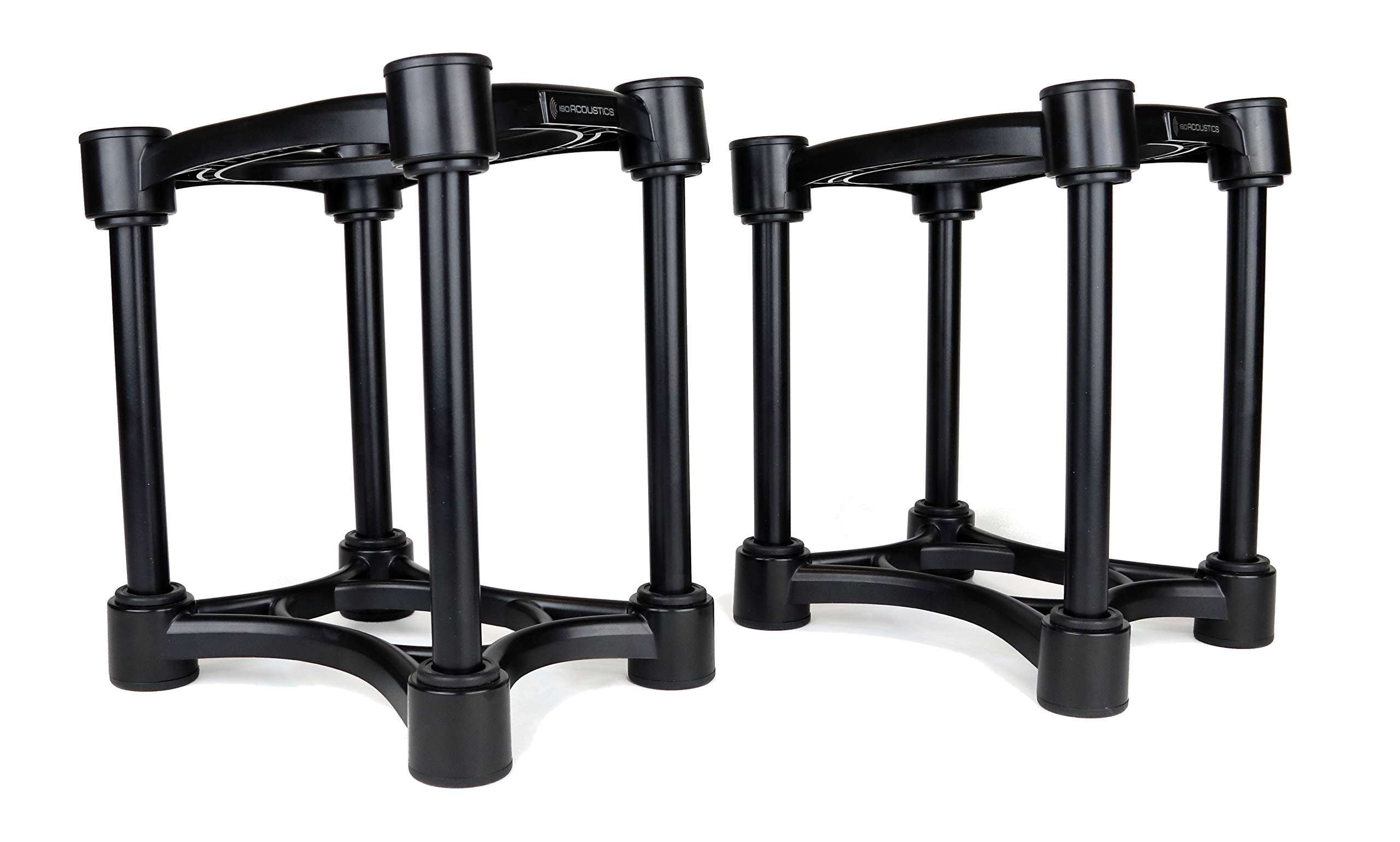 IsoAcoustics Iso-Stand Series Speaker Isolation Stands with Height & Tilt Adjustment: Iso-155 (6.1β x 7.5β) Pair