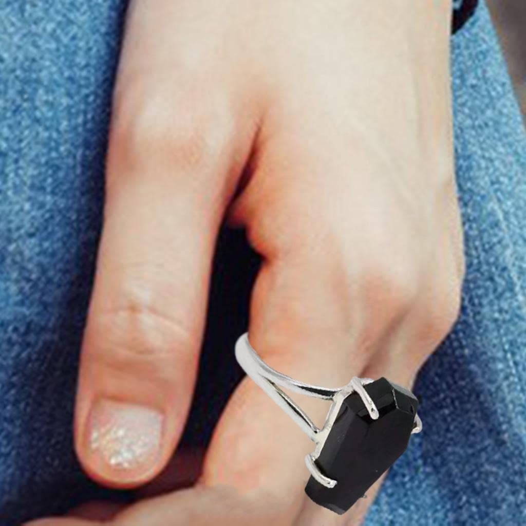 Newmind Vampire Coffin Rings, Exaggerated,Punk,Gothic,Alloy,for Show Christmas Day Teens Women