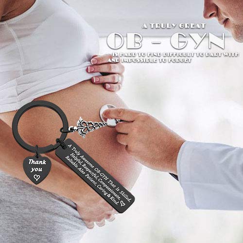 MAOFAED OBGYN Gift OBGYN Appreciation Gift Obstetrician Gynecologist Gift Baby Delivery Gift Midwife Gift Delivery Nurse Gift (great OBGYN black)