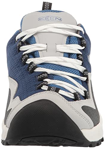 KEEN mens Wasatch Crest vent breathable hiking Sneaker, Blue Depths/Bright Cobalt, 12 US