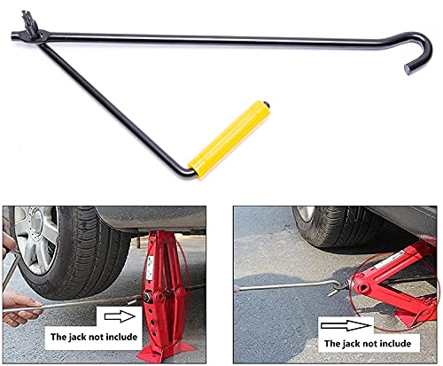 TcJ-Chen Metal Steel Car Truck Jack Lug Handle Wrench Auto Repair Tool