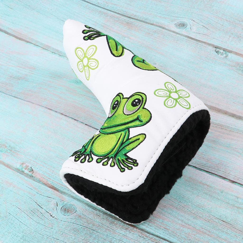 LEIPUPA Golf Putter Cover Frog Pattern Putter PU Head
