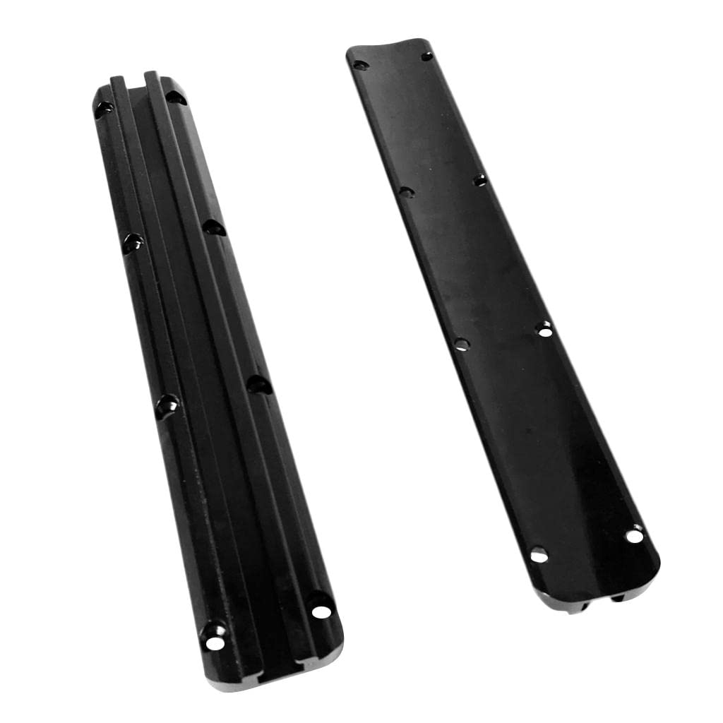 Jili Online 2X Proof Scratch Kayak Slide Track Rails 12'' Kayak Track System Accessories