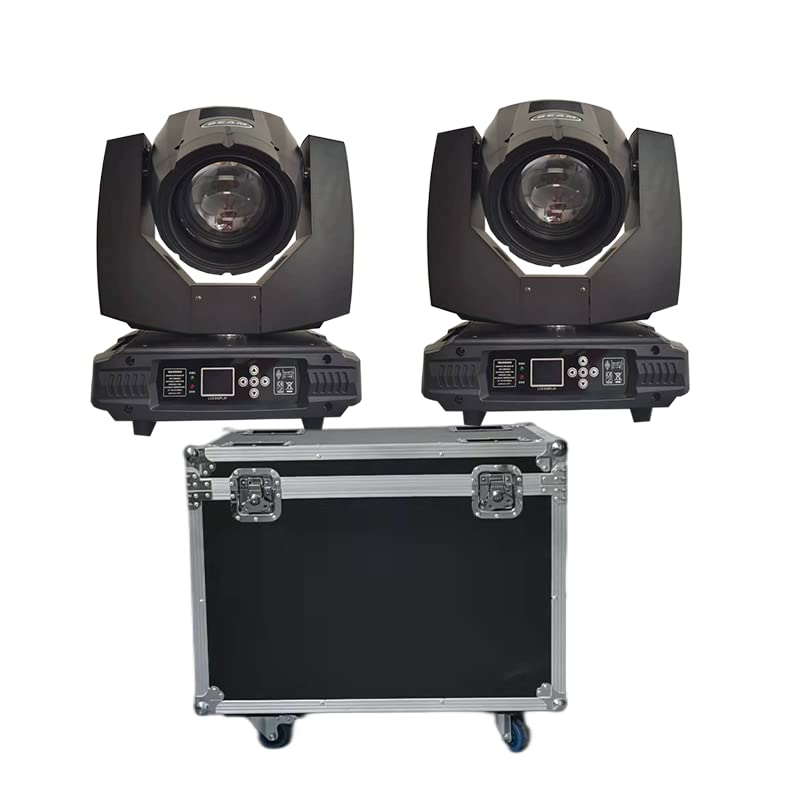 QHDannie Beam 7R 230W MovingHead Stage Light Sharpy GOBO Lyre DMX Rainbow Effect Common Mode Dj Bar Party Wedding