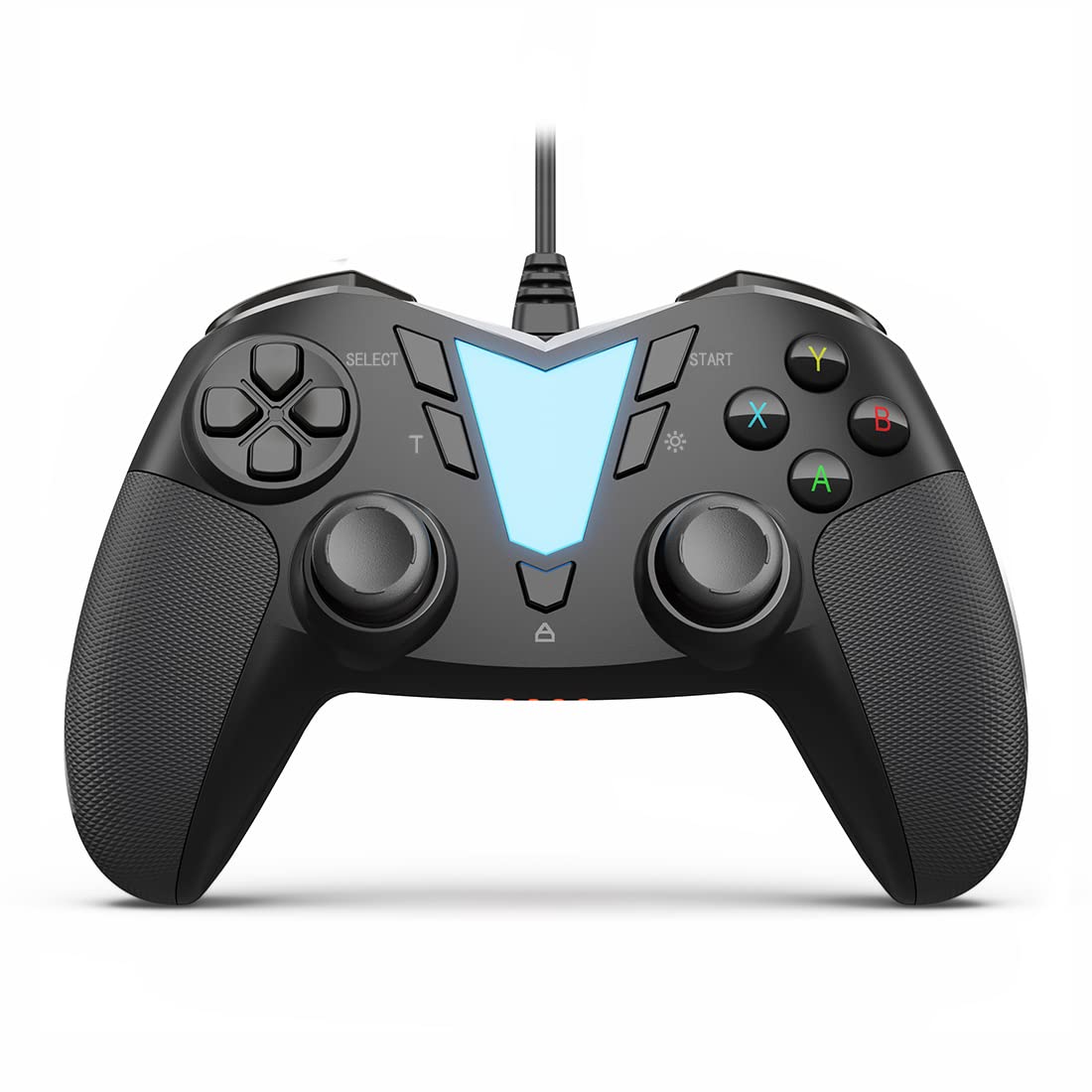 IFYOO PC Steam Game Controller, ONE Pro Wired USB Gaming Gamepad Joystick Compatible with Computer/Laptop(Windows 11/10/8/7/XP), Android(Phone/Tablet/TV/Box), PS3 - [Black]