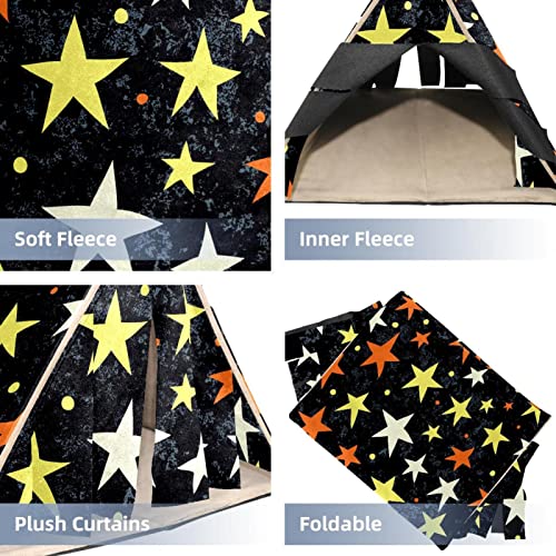 Y-DSIWX Guinea Pig Hideout Cozy Hamster House Cave for Bunny Chinchilla Hedgehog Small Animal Colorful Stras Christmas