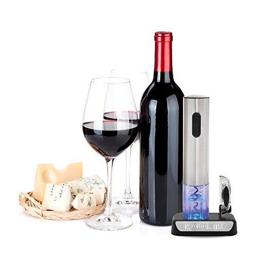 Kalorik Wine Opener, 30-Bottle, Stainless Steel