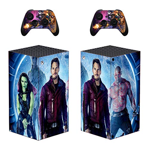 KAJAL MANI X-box-One-Series X Skin Set Attack On Air HD Printing Faceplate Protective for Console, Controller Skin Decal