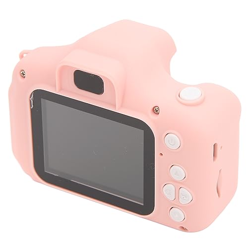 Kids Camera 2.4 Inch IPS Screen 40MP Kids Camera Clear Image with Microphone for Selfie (Pink)