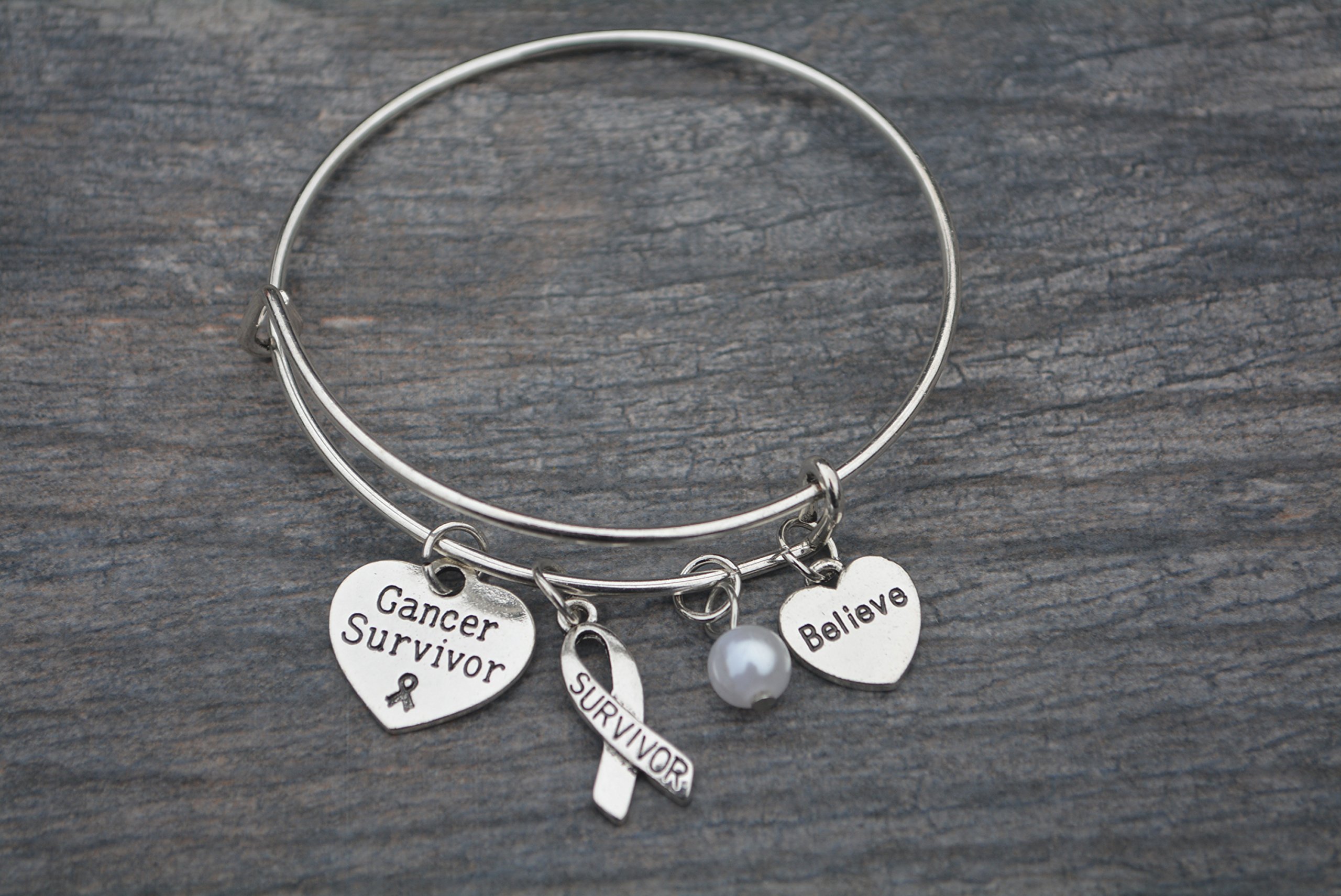 Infinity Collection Cancer Survivor Bracelet, Cancer Awareness, Makes the Cancer Survivor Gift