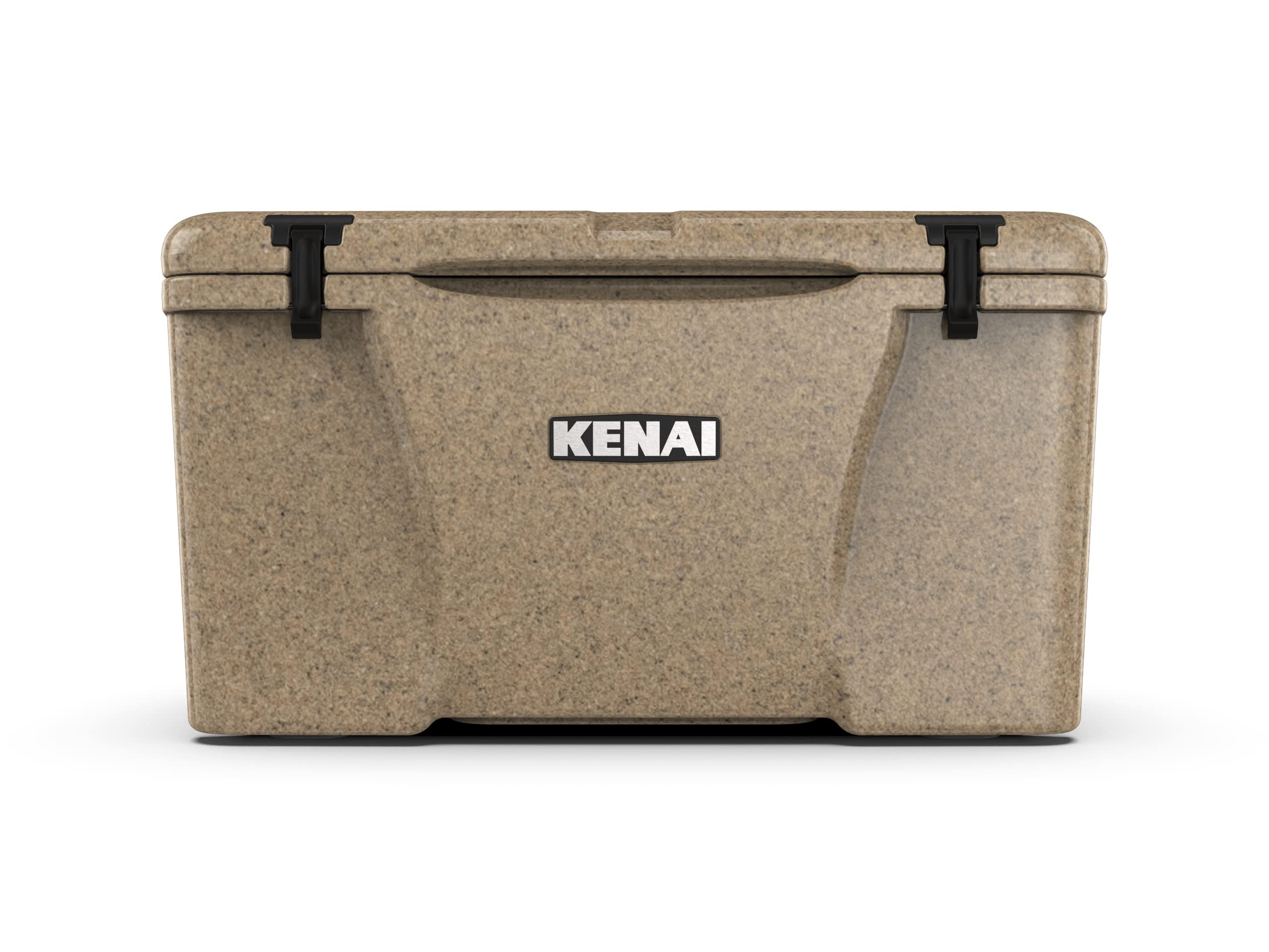 KENAI 45 Cooler | 45 qt Ice Chest Durable Rotomolded Insulated | Made in USA | Warranty for Life | for Beach Boat Camping Fishing Hunting | K45 | Sandstone