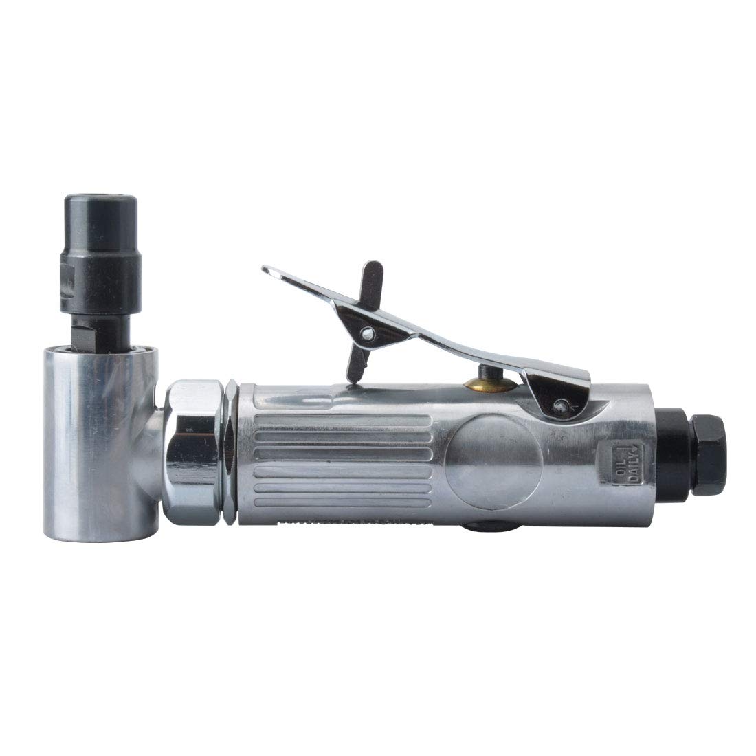 PROSHI 1/4-Inch Angle Air Die Grinder, Mini Air Angle Die Grinder, pneumatic angle die grinder, 90 Degree Angled Air Die Grinder, Edge Series Air Angle Die Grinder, Polished color