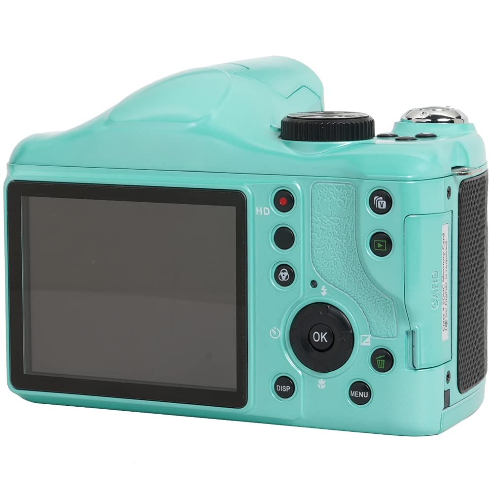 Polaroid IE6035-TEAL-STK-4 iE6035 18MP 60x Optical Zoom Digital Camera, Teal Bundle with Lexar 32GB Memory Card, Deco Gear Camera Bag, Lens Blower, Lens Pen, 12inch Tripod & More