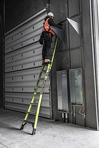 Little Giant Ladder Systems 13908-071 King Kombo 3-in-1 Ladder, 8 Ft, Green